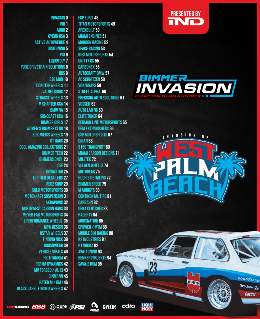 West Palm Beach 2025 - Bimmer Invasion